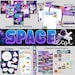 DIGITAL Space Themed Classroom Decor Bundle, Teachers, Space Classroom ...