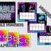 DIGITAL Neon Themed Classroom Decor Bundle, Classroom Decorations, Neon ...