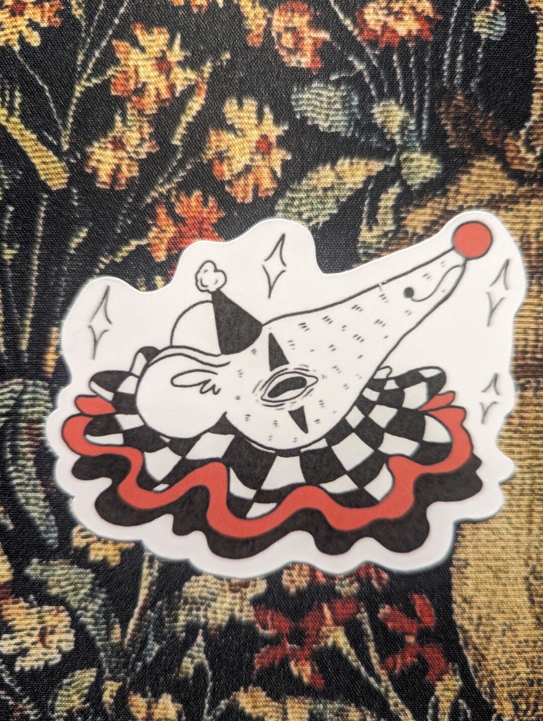 Rat Clown Sticker - Etsy