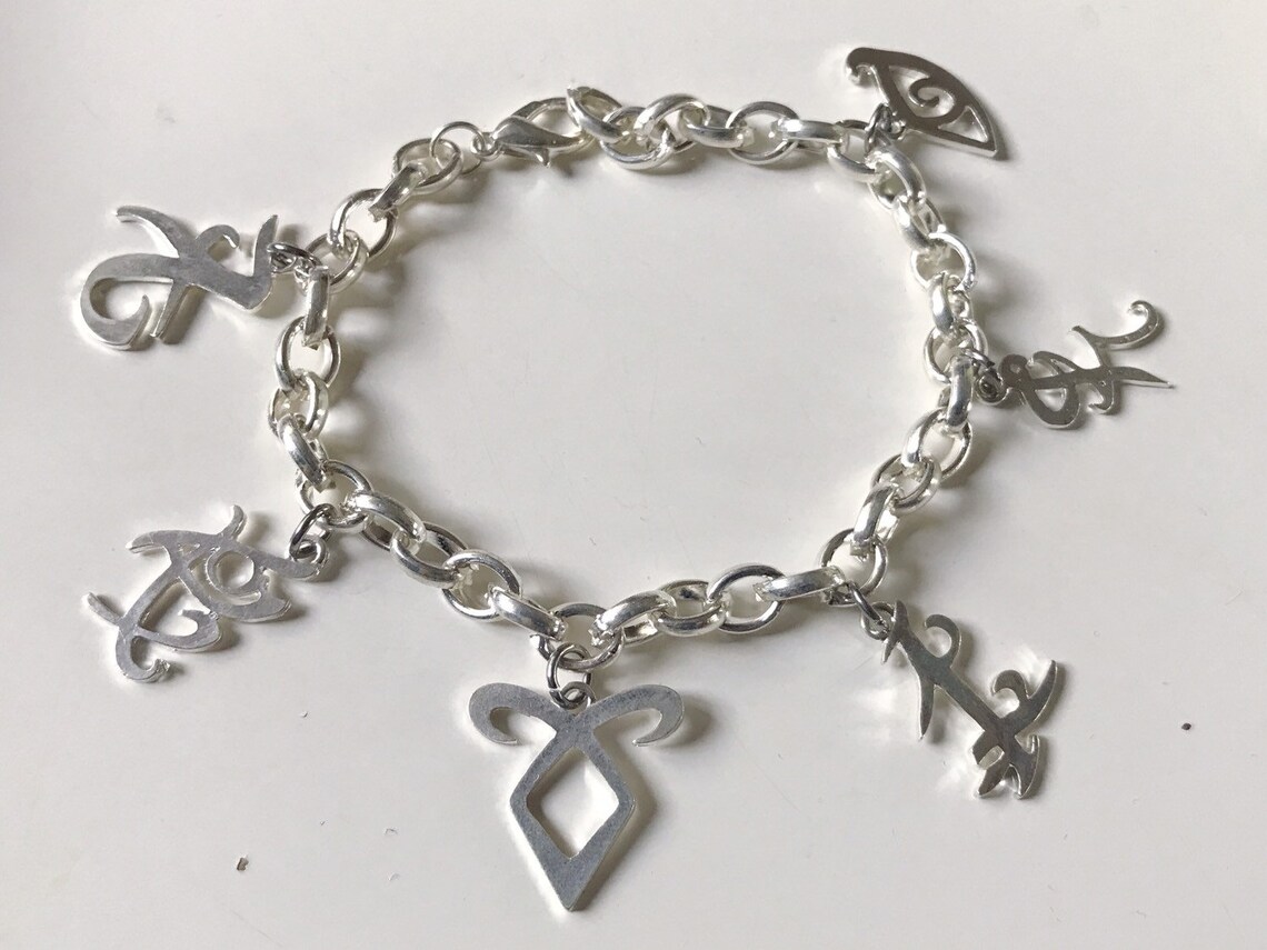 Shadowhunters inspired Rune Bracelet | Etsy