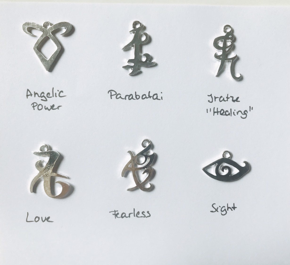 Shadowhunters inspired Rune Necklace | Etsy