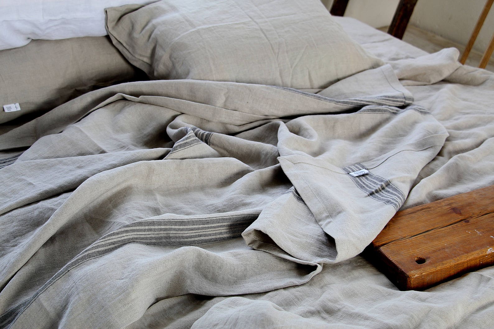 Linen Throw Blanket 320 GSM Rustic Linen Throw Softened - Etsy