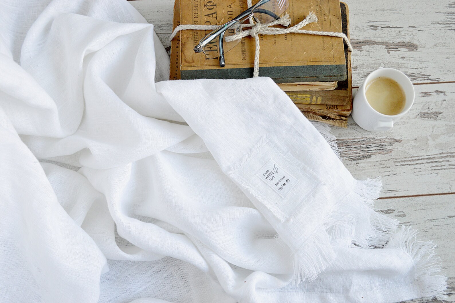 Linen Throw Blanket White Linen Throw Softened Linen Bed | Etsy