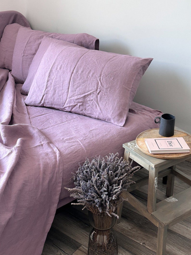 100 % HEMP Pillowcase, Stonewashed Bed Pillowcases, Envelope Closure ...