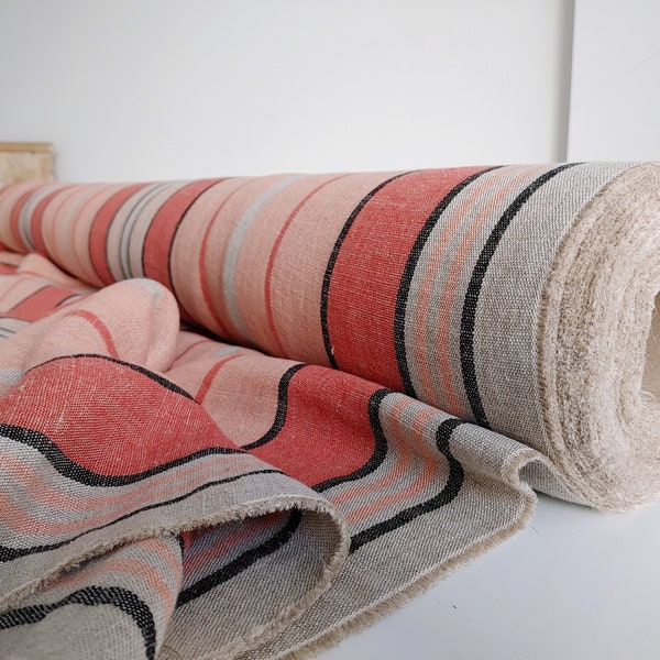 Shop Striped Linen Fabric - Etsy