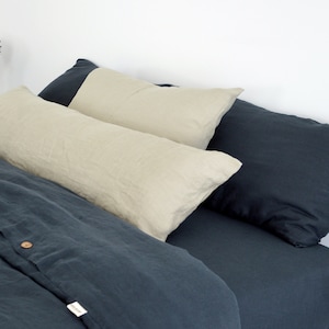 100 % HEMP Pillowcase, Stonewashed Bed Pillowcases, Envelope Closure ...