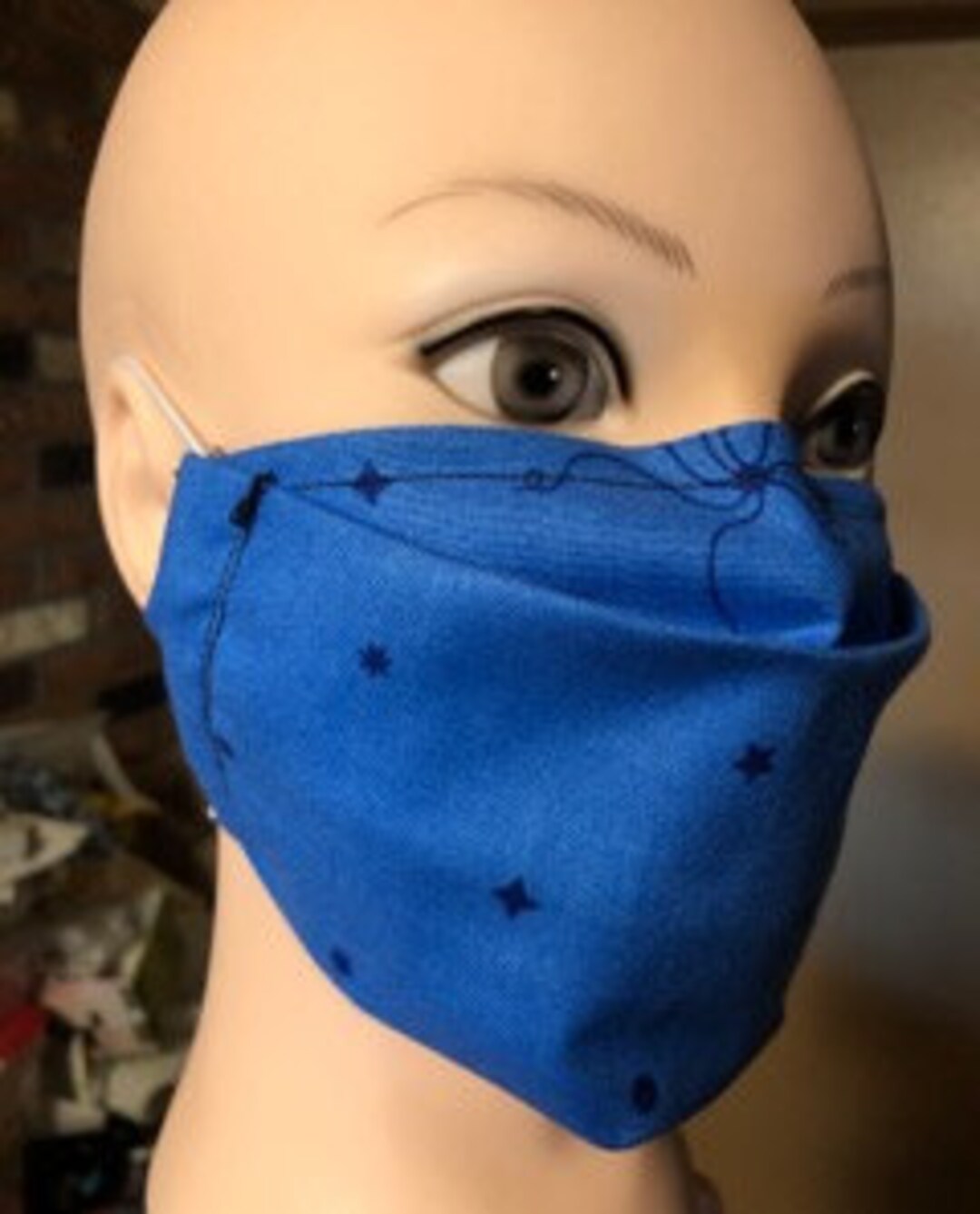 Face Mask PDF Pattern With Filter Pocket and Adjustable Nose Piece ...