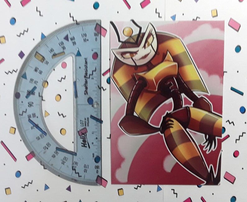 My Life as a Teenage Robot: Vexus Mini Print 4x6 | Etsy