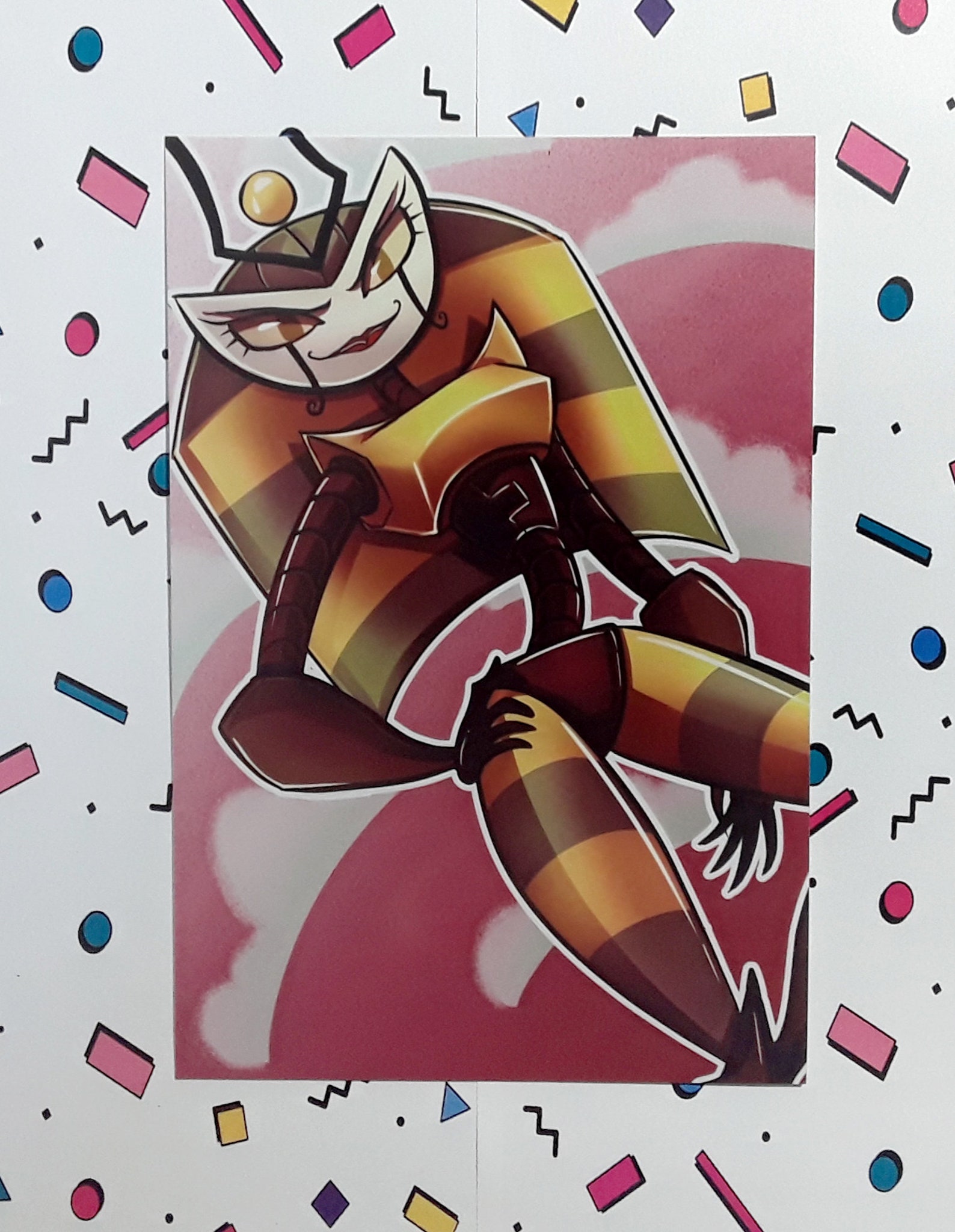 My Life as a Teenage Robot: Vexus Mini Print 4x6 | Etsy