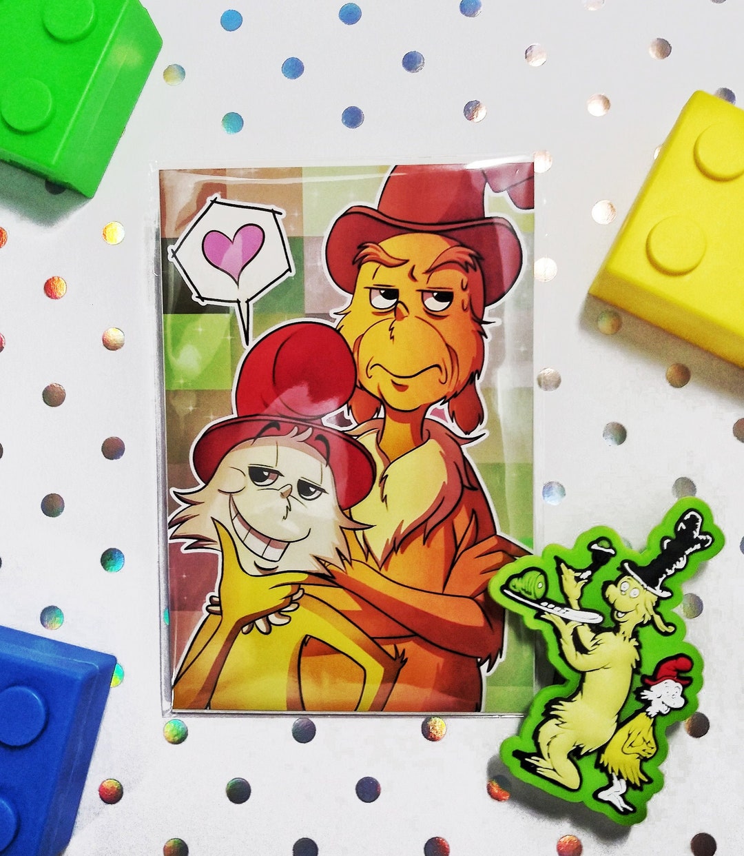 Green Eggs and Ham: Sam and Guy | Mini Print 4x6 | Briefcase Buddies ...