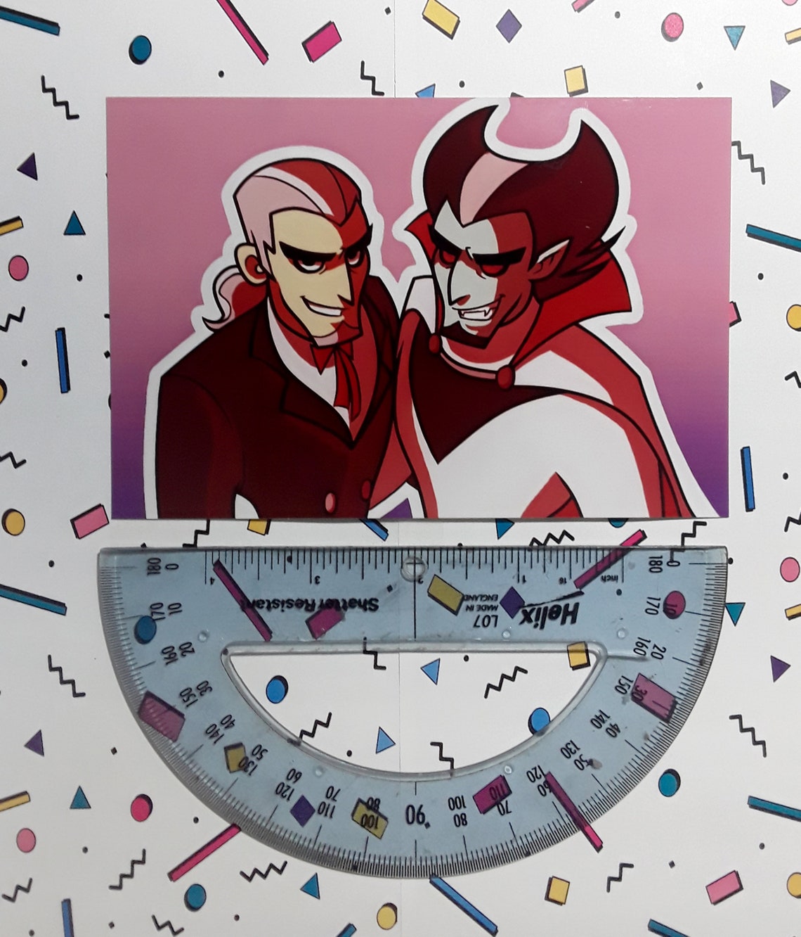 Danny Phantom: Vlad Masters and Plasmius Mini Print 4x6 | Etsy