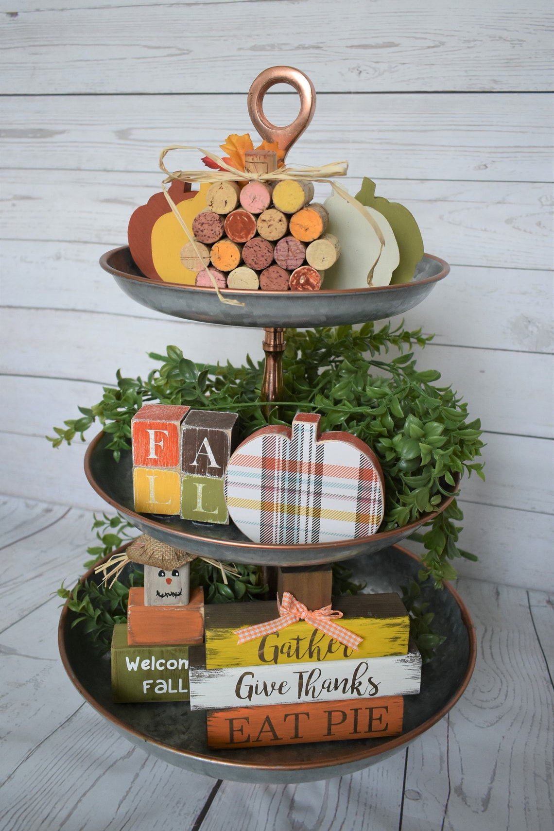 Fall Pumpkin Shelf Sitter Fall Pumpkin Wood Pumpkin Home - Etsy