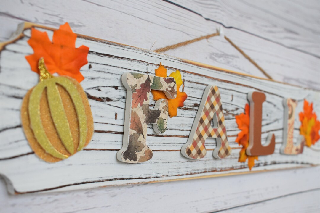 Fall Welcome Sign, Wall Art, Wooden Sign, Home Decor, Fall Sign, READY ...