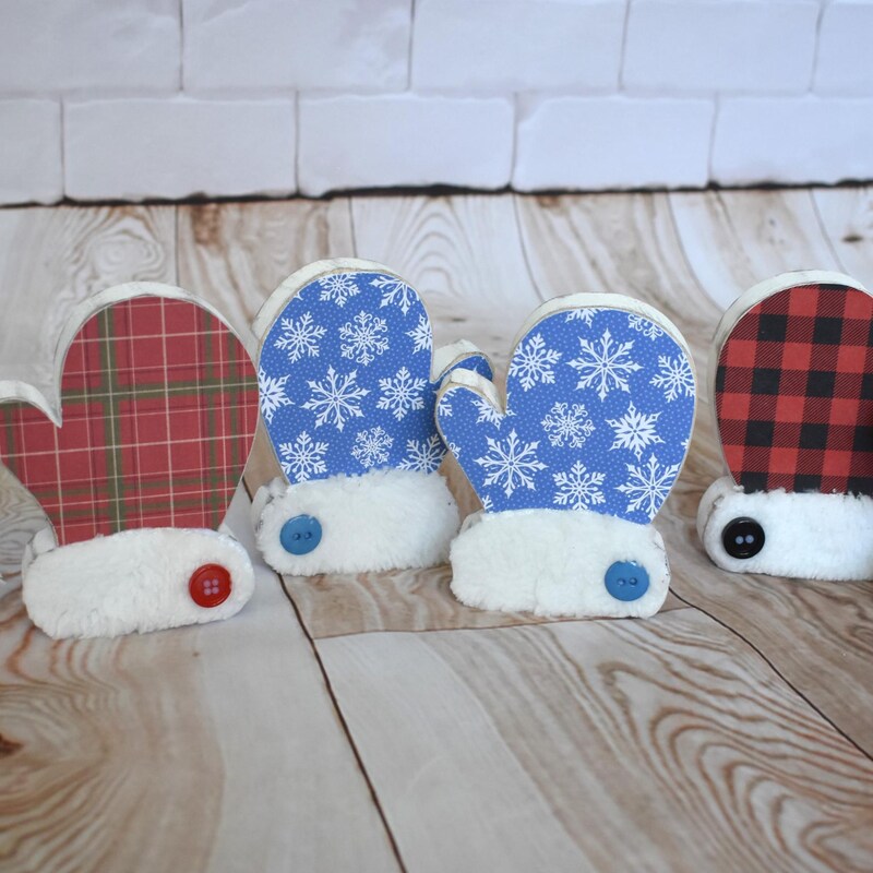 Wood Mittens - Etsy