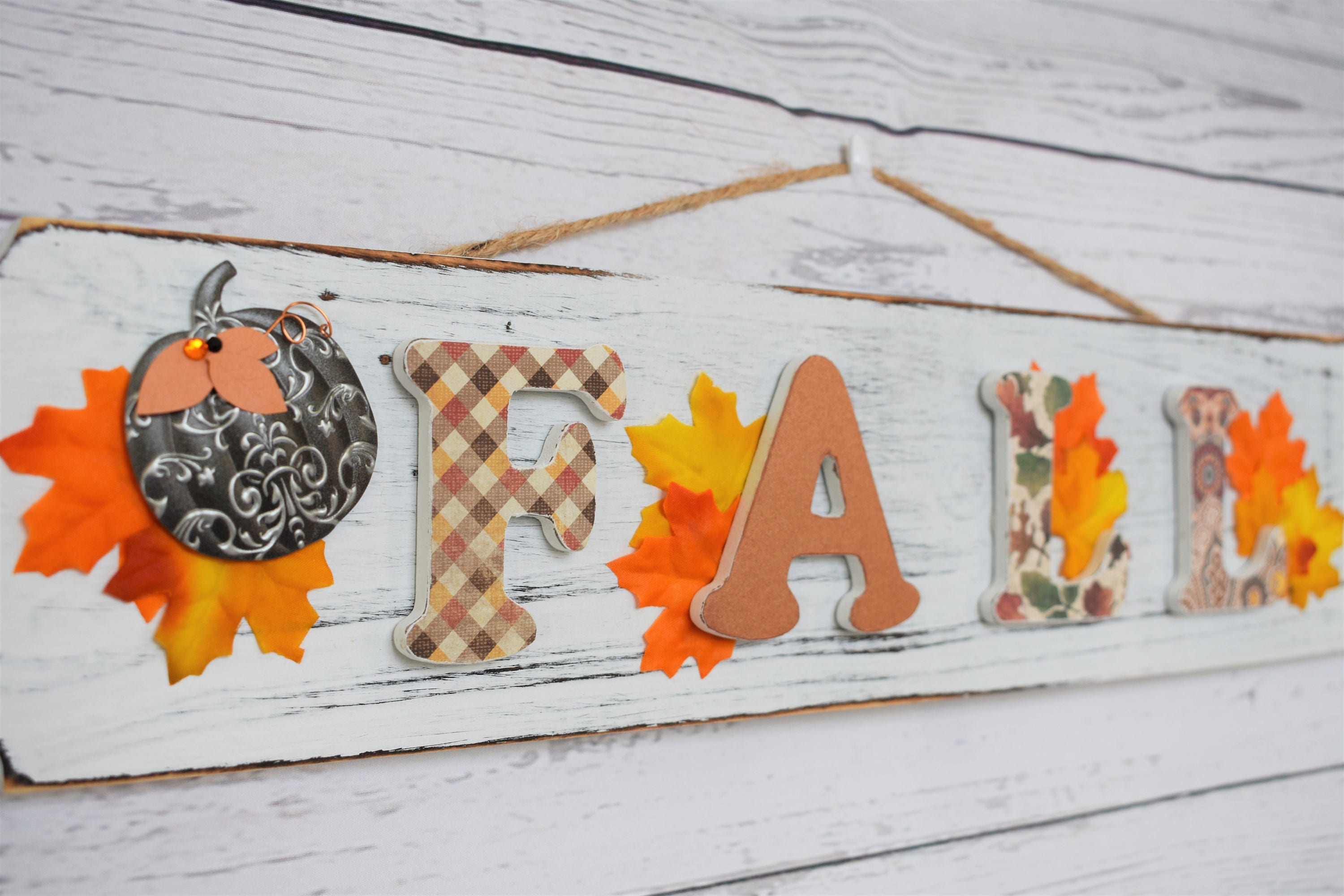 Fall Welcome Sign Wall Art Wooden Sign Home Decor Fall | Etsy