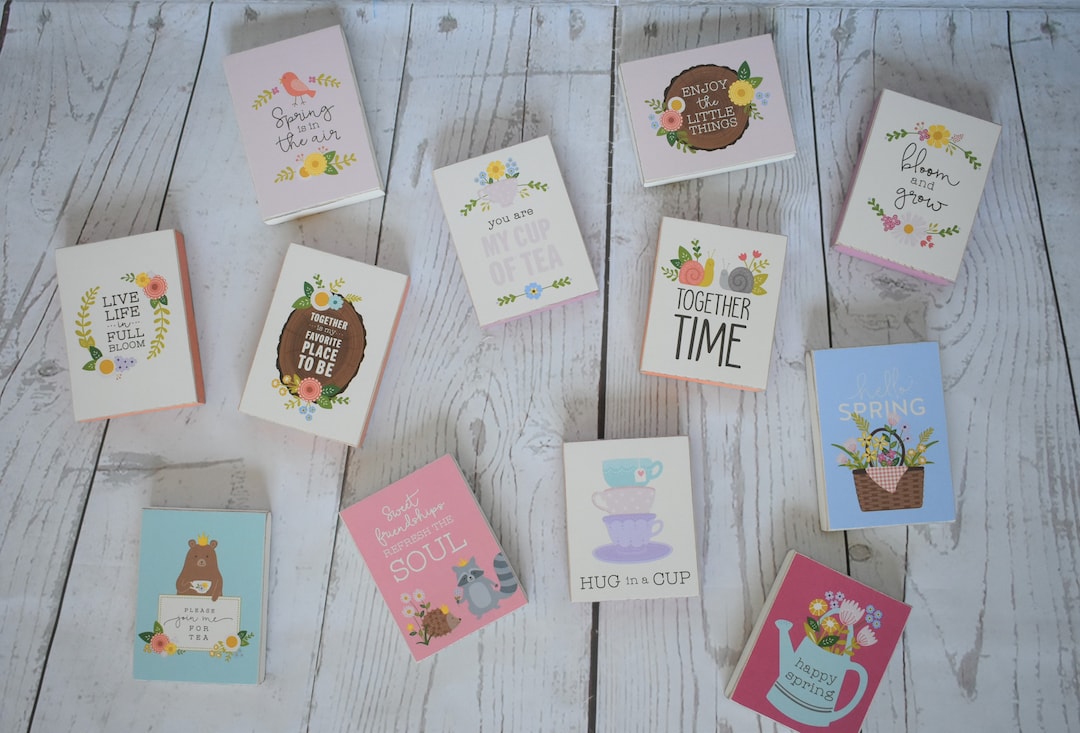 Spring Wood Saying Sitter Sign, Mini Signs, Home Decor, Easter Wood ...