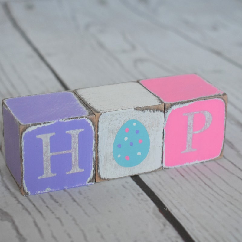 Easter Blocks - Etsy