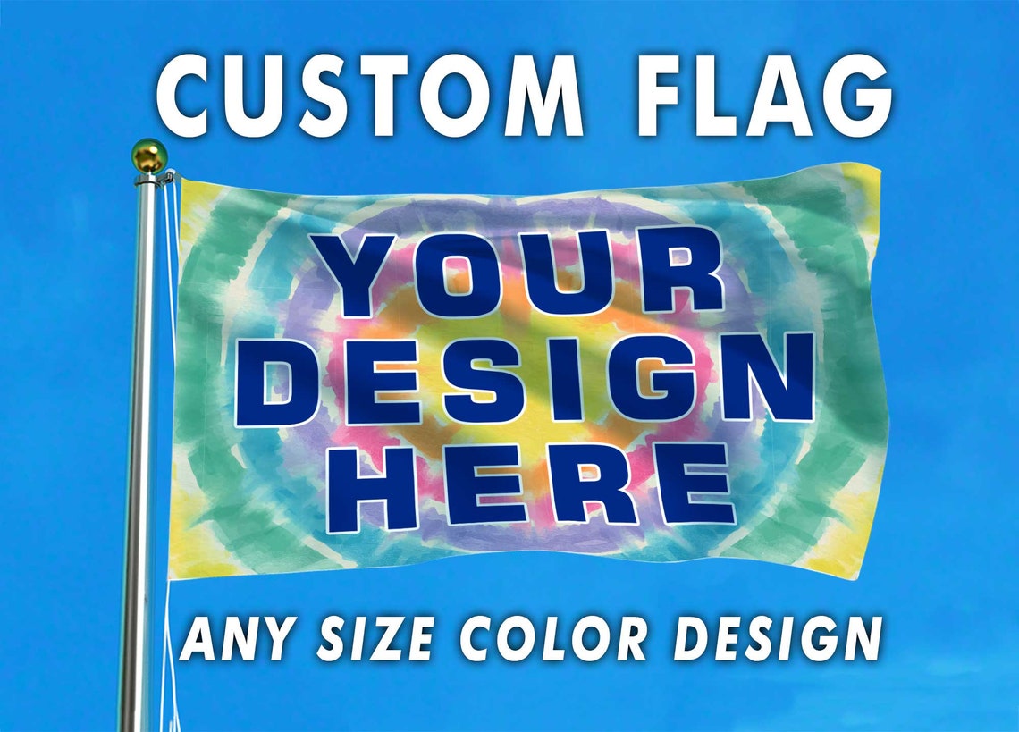 Custom Flag, Personalized, High School, College, House Divided, Garden ...