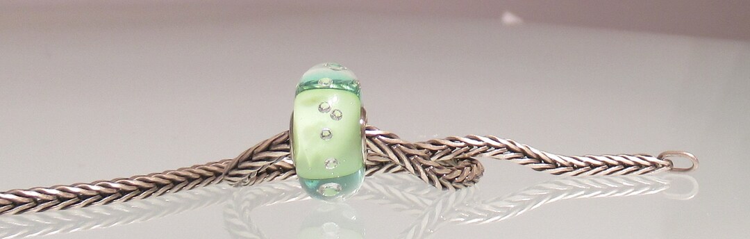 The Light Mint Diamond Bead - Etsy