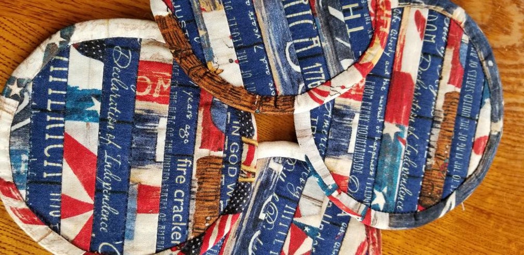 4 American Freedom Coasters - Etsy