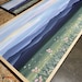 Large SUNSET Blue Ridge Mountain Wall Art |living Decor | Office Decor ...