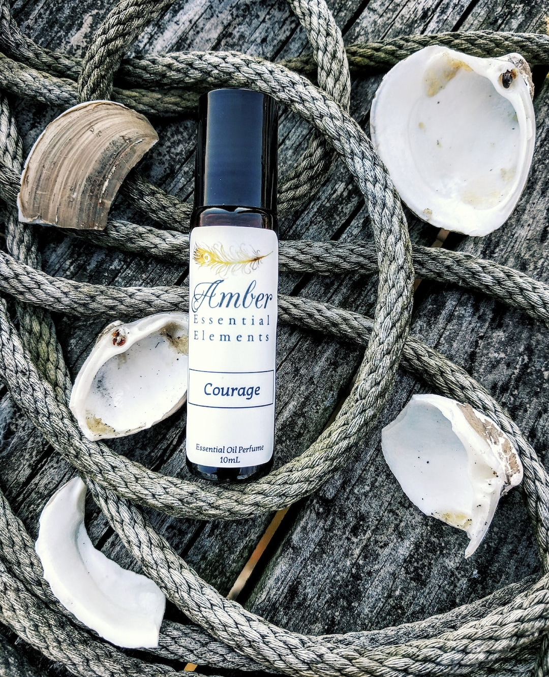 Courage: Peppermint, Eucalyptus, and Frankincense Natural Perfume Blend ...