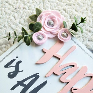 Happiness is Always in Style Sign | Wood Sign With Raised Lettering and ...