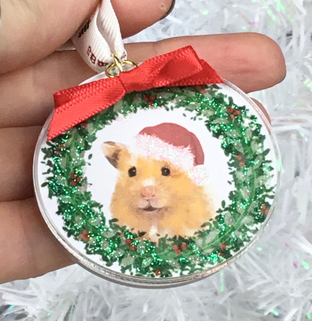 HAMSTER Christmas Decoration Tree Decorations Christmas Decoration ...