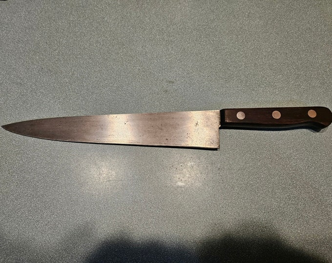 Restored Vintage Chef's Knife - Etsy