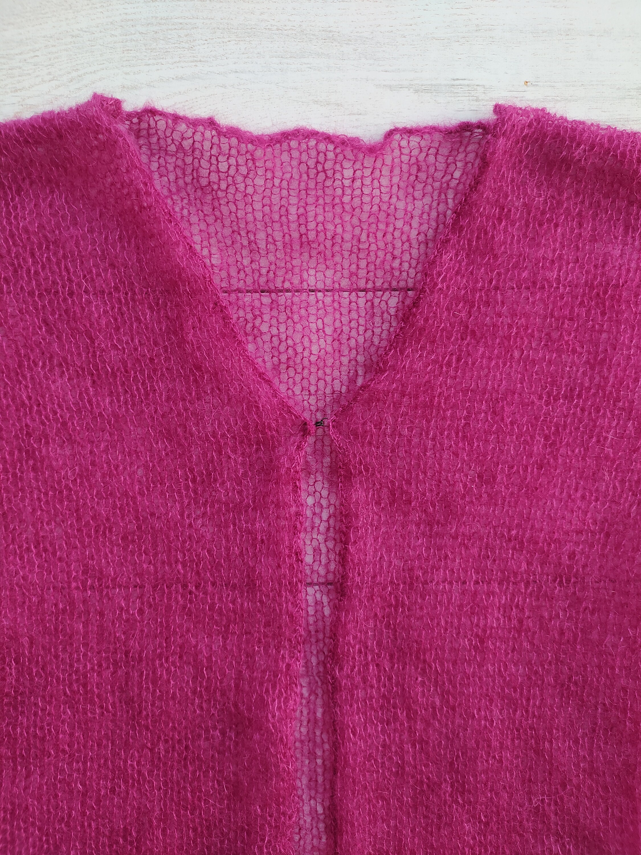 Transparent Lightweight Soft Fuchsia Purple NON-ITCHY - Etsy