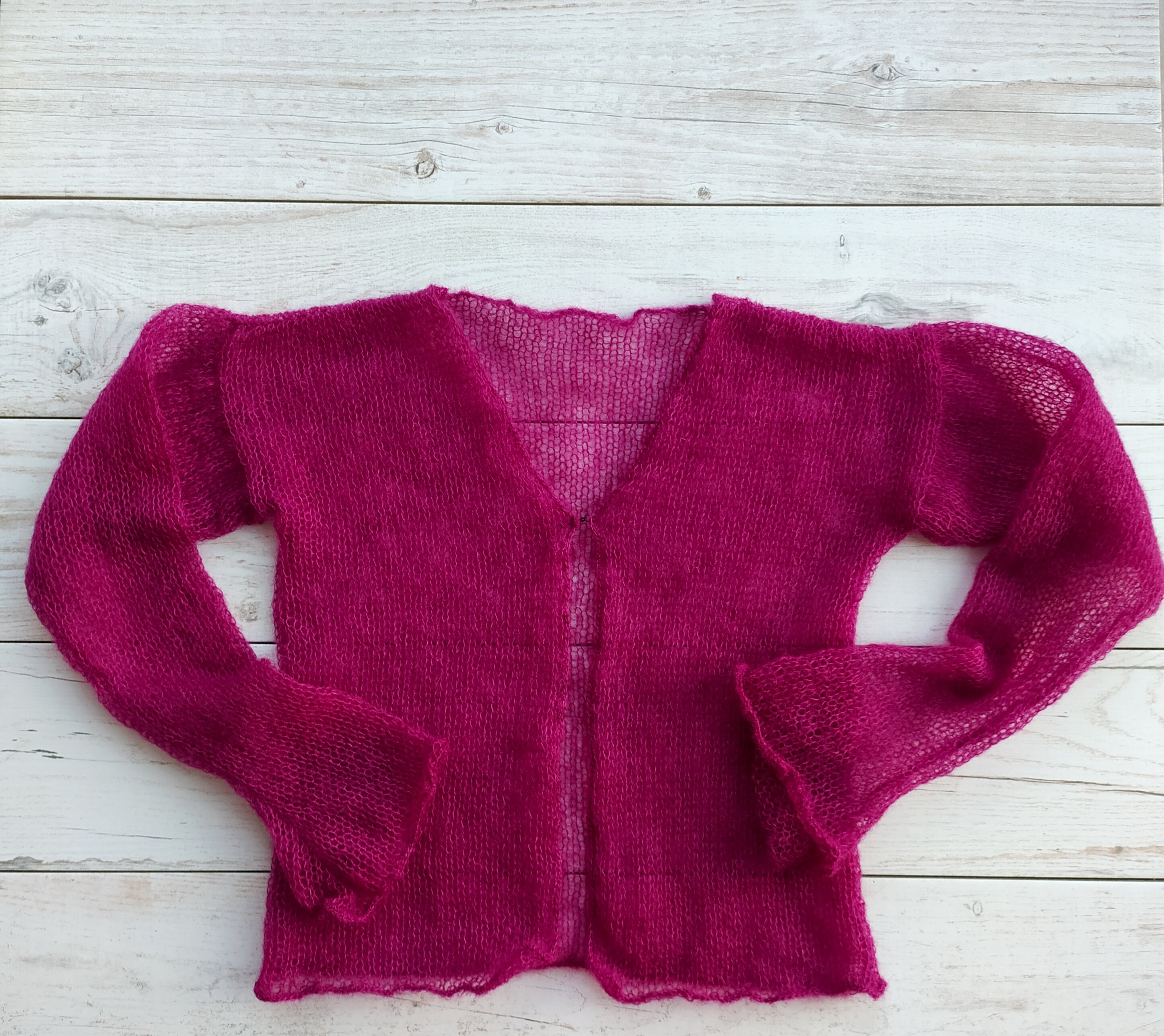 Transparent Lightweight Soft Fuchsia Purple NON-ITCHY - Etsy