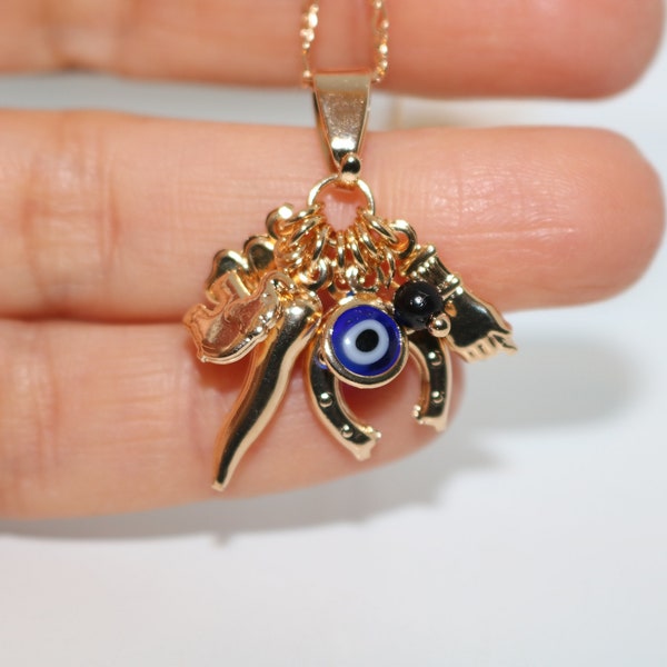 Good Luck Necklace - Etsy