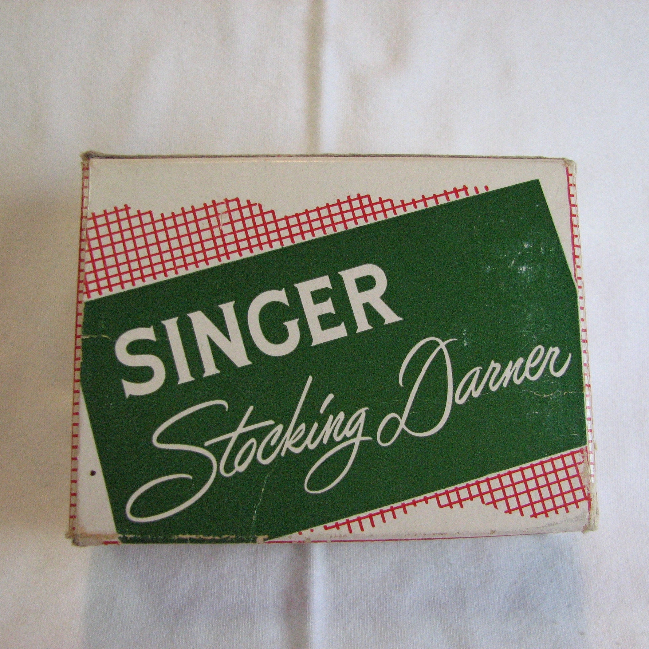Sewing & Fiber Tools Singer Blackside stocking darner with original box ...