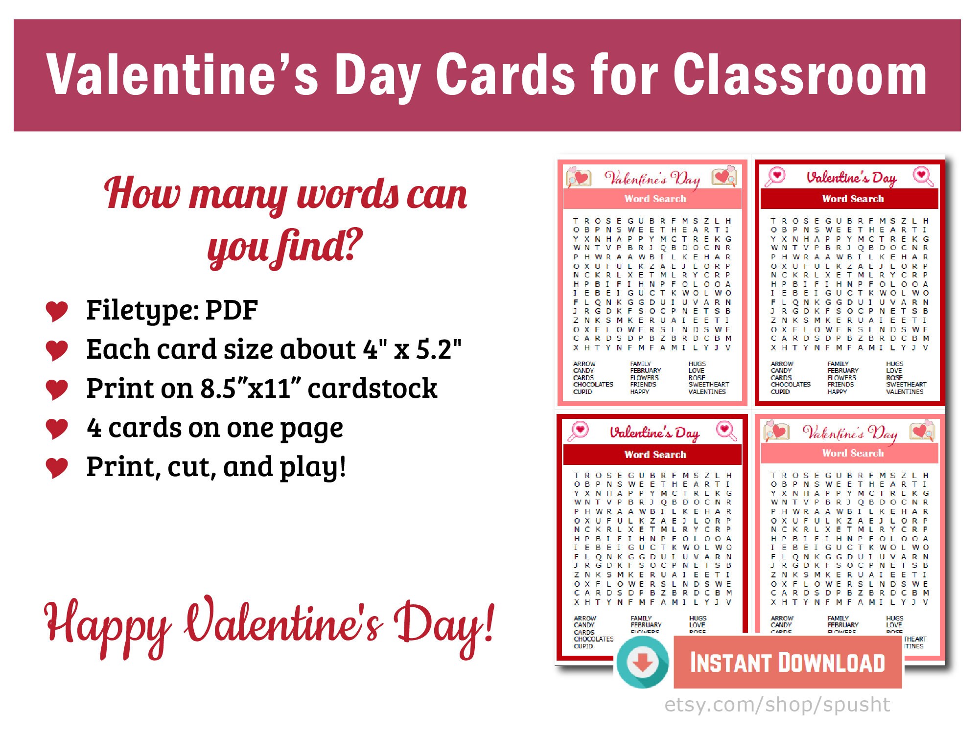Valentines Day Classroom Exchange, School Valentine, Valentines Day ...