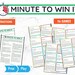Minute to Win It Games, Family Reunion, Game Night, Birthday Party Game ...