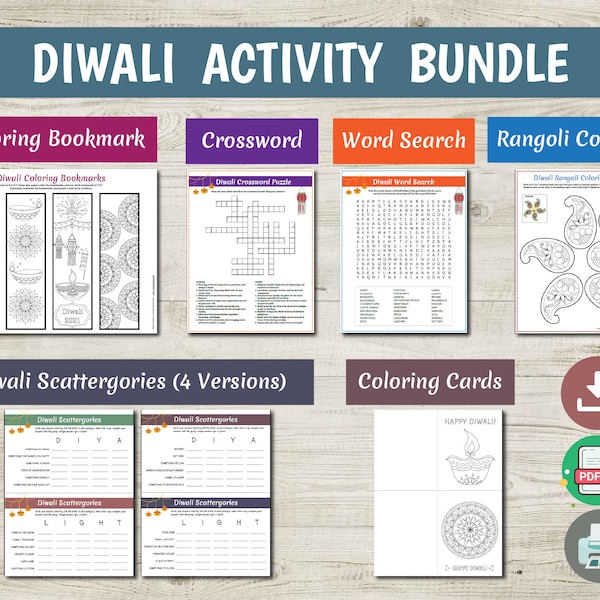 Diwali Games Bundle - Etsy