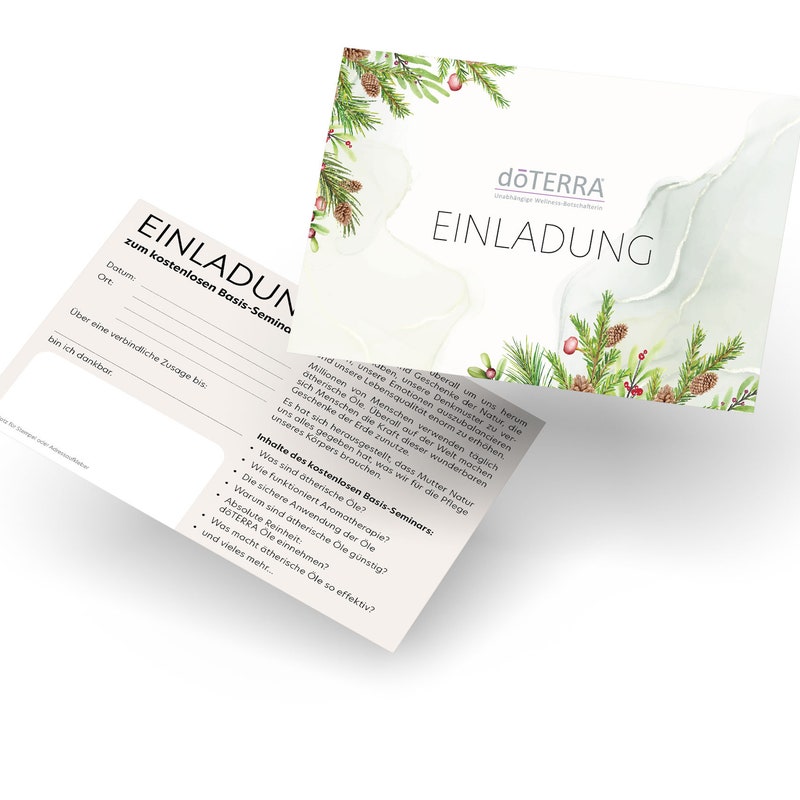 Doterra Invitation - Etsy