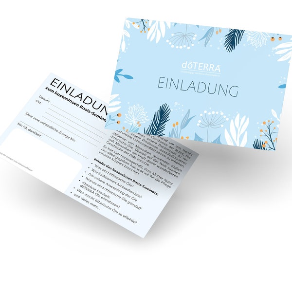 Doterra Invitation - Etsy