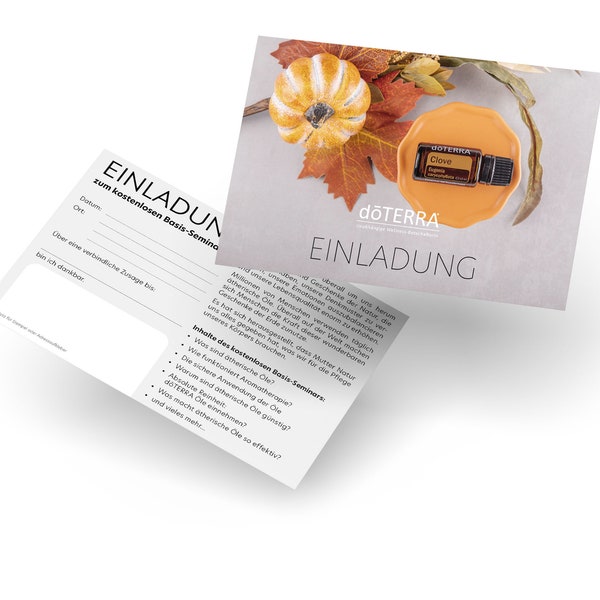 Doterra Invitation - Etsy