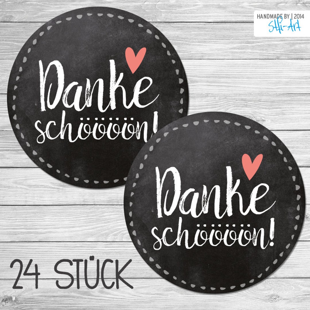 24 Stickers 40 Mm - Etsy