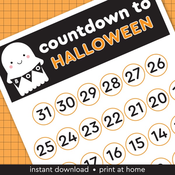 Halloween Countdown - Etsy