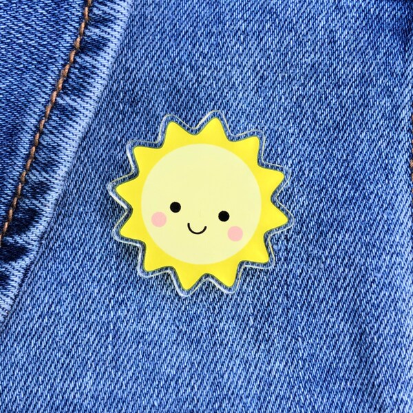 Acrylic Plastic Pin - Etsy