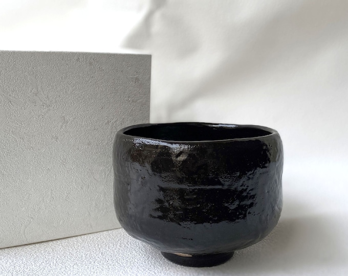 Raku Yaki Chawan by Kawasaki Waraku - Etsy