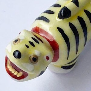 Hashioki Kyo Kiyomizu Yaki Ware Japanese Chopstick Hariko Tiger Set of ...