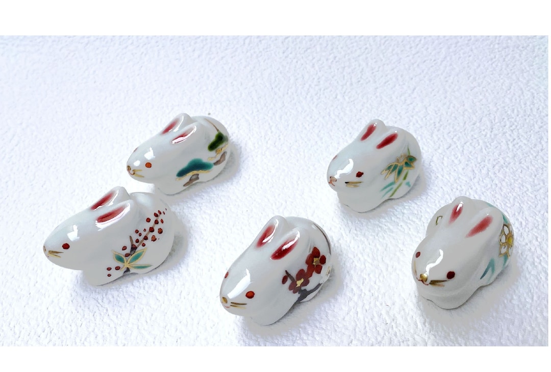 2023limited Kyo Kiyomizu Yaki Ware Hashioki Japanese Chopstick Rest ...