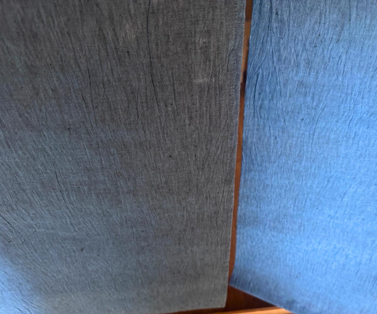 Kyoto Noren Japanese Hanging Door Curtain Linen 88*150 Chijimi Weven ...