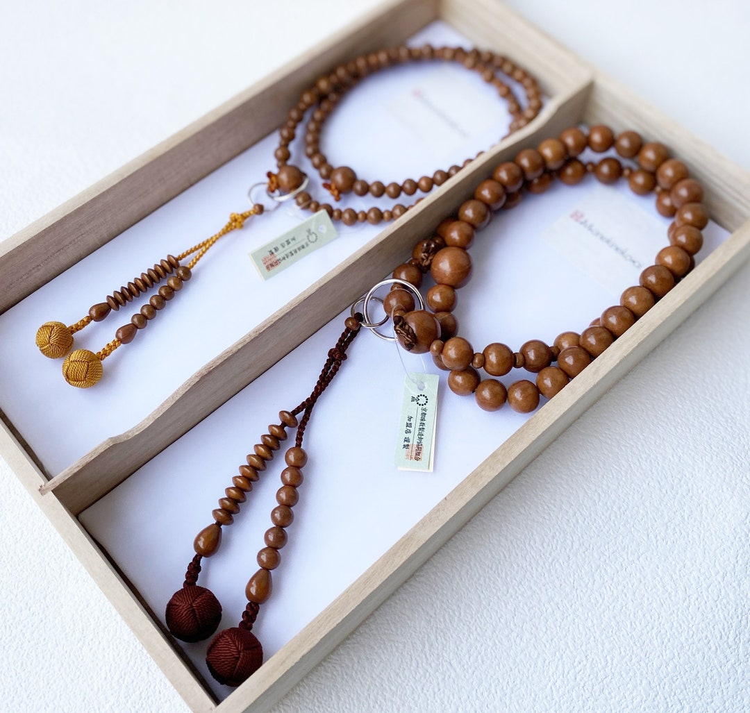 Jodo Shu Buddhist Mala Juzu 108 Prayer Beads Japan Kyoto - Etsy