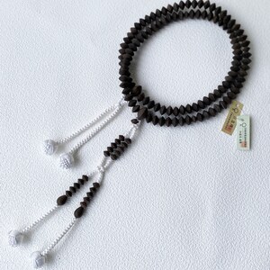 Shingon Buddhist Rosary Mala Juzu Prayer Beads Japan Kyoto Irataka ...