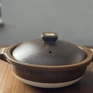 Shigaraki Yaki Stylish DONABE Japanese Earthen Pot Clay Pot Cooking ...