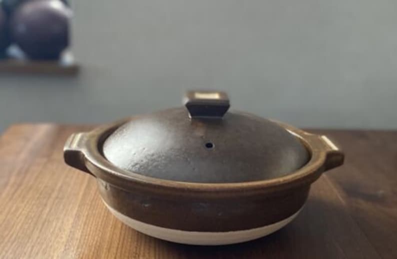 Shigaraki Yaki Stylish DONABE Japanese Earthen Pot Clay Pot Cooking ...